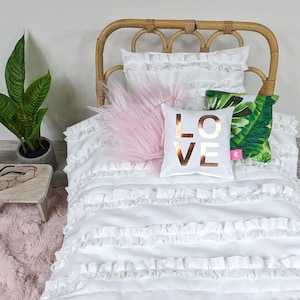 American Girl Doll Bed and Bedding Etsy UK