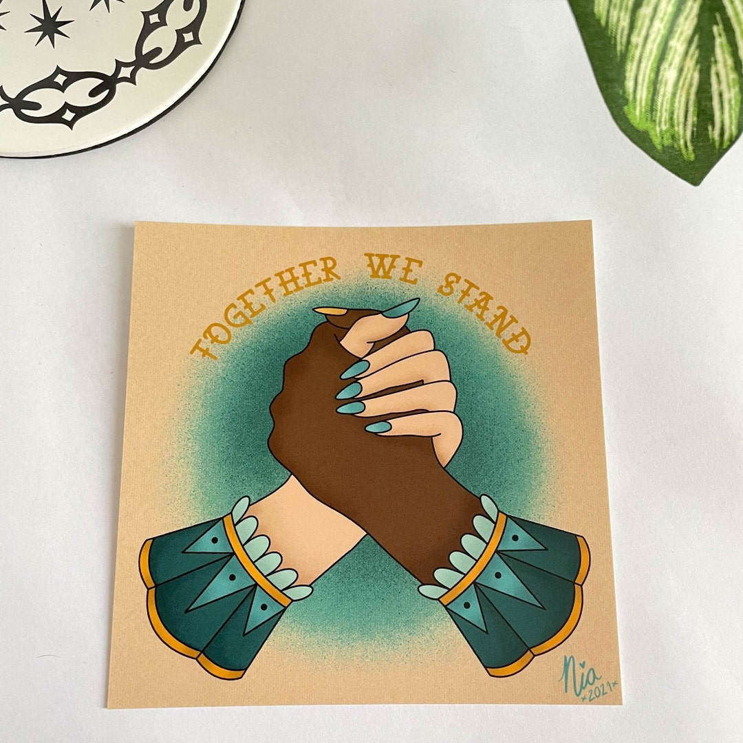 Together We Stand Print - Etsy