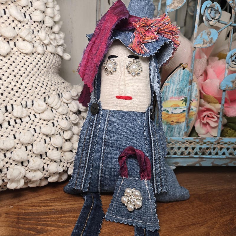 Upcycled Doll - Etsy
