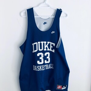 Grant Hill Vintage Duke Blue Devils Nike Reversible Practice Jersey (XL ...
