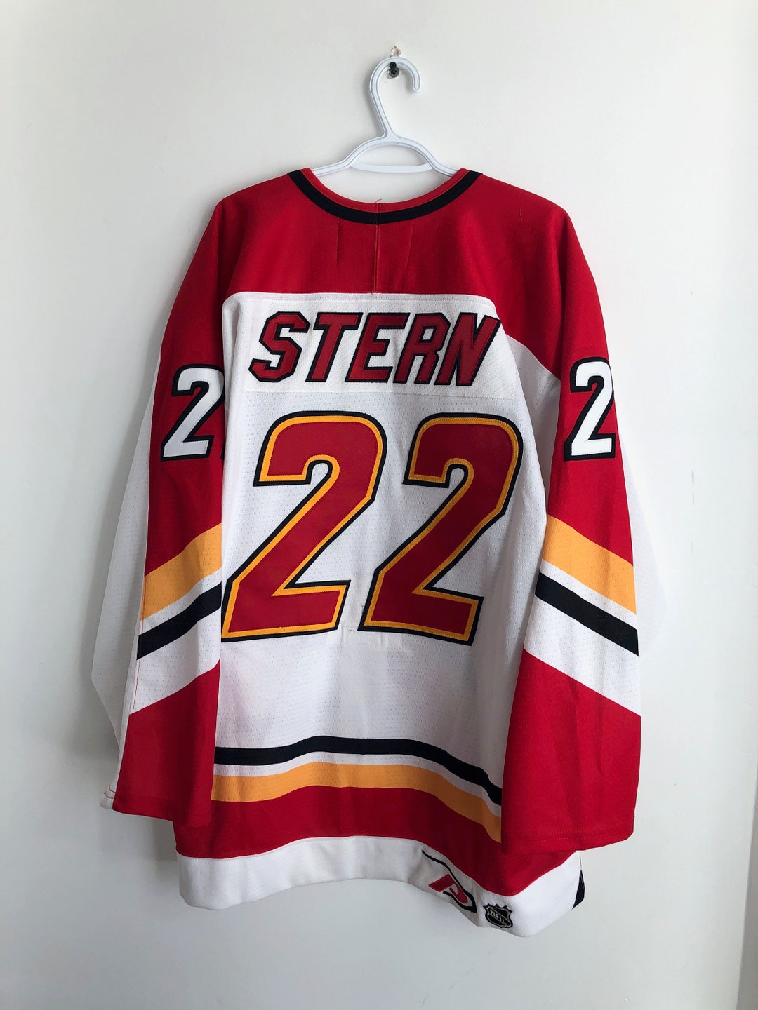 Ronnie Stern Vintage Calgary Flames Authentic Pro Player Hockey Jersey ...