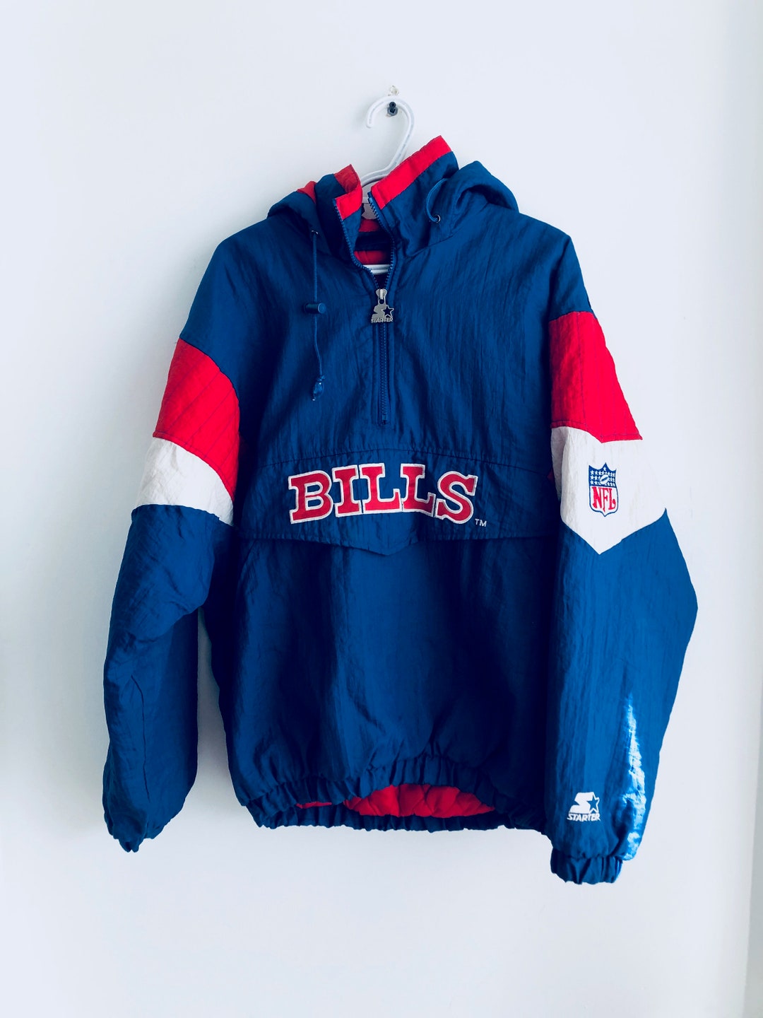 Buffalo Bills Vintage Starter Pullover Jacket M - Etsy