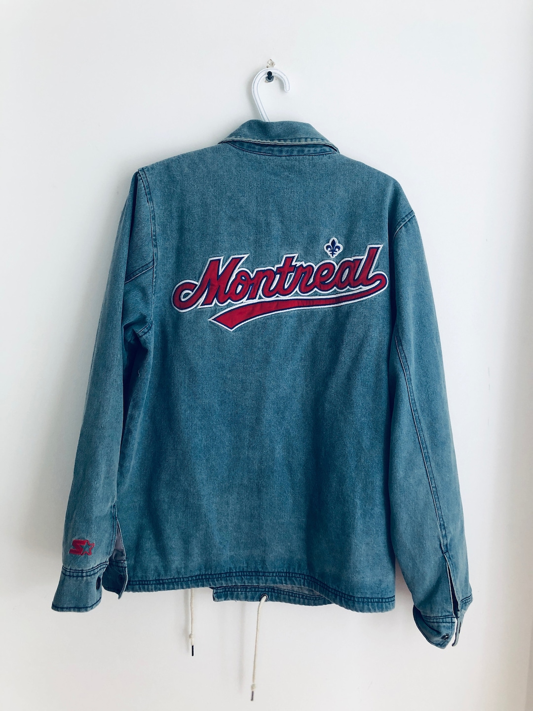 Montreal Expos Starter Denim Jacket (s) - Etsy