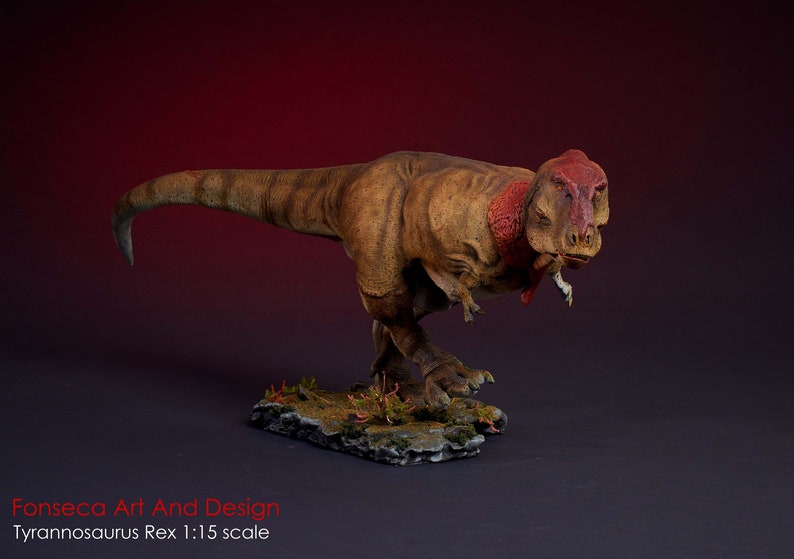 Tyrannosaurus Rex Sculpture 1:15 Scale - Etsy