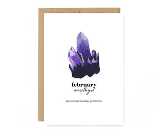 Crystal Birthday Card | Etsy