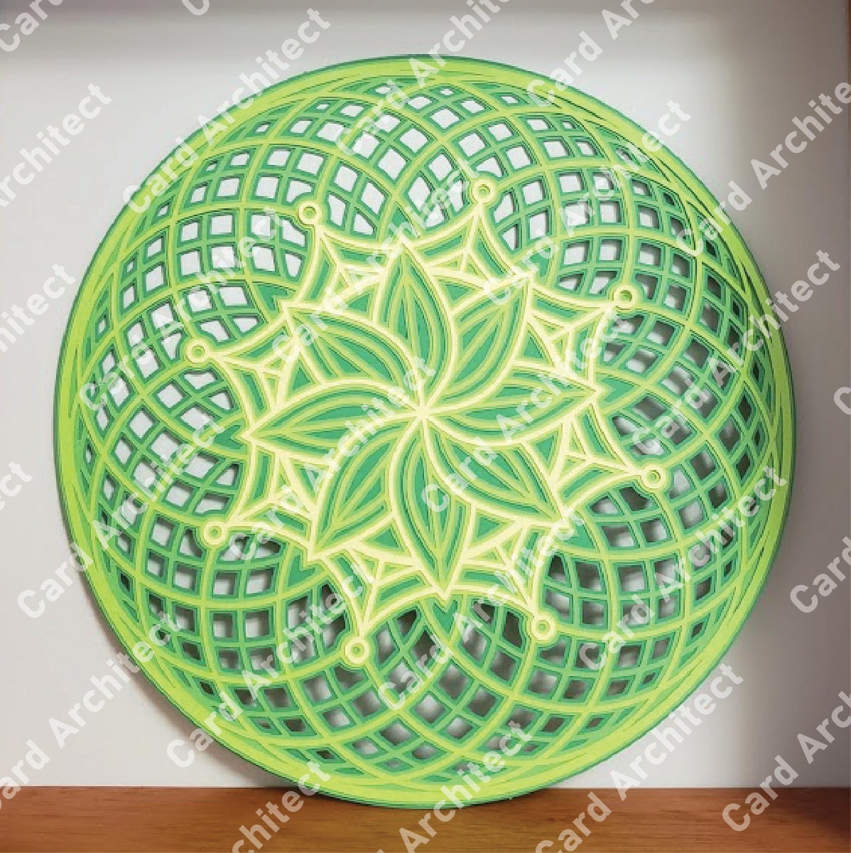 3D Layered Mandala Sphere Digital Cutting Files SVG DXF - Etsy