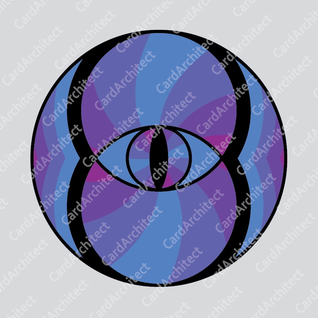 3D Layered Eye, Digital Cutting Files SVG, DXF, PNG for Cricut ...