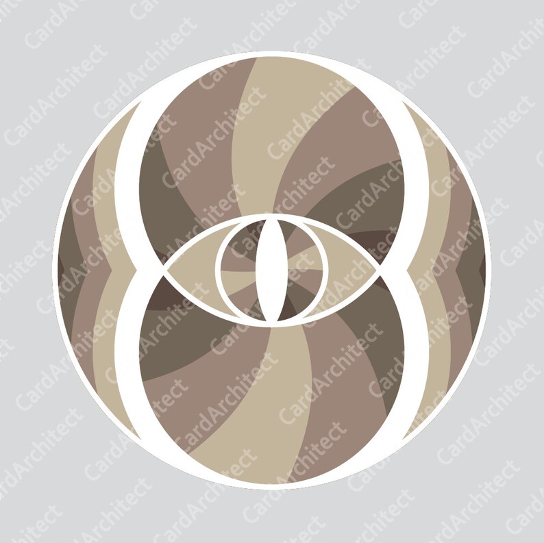 3D Layered Eye, Digital Cutting Files SVG, DXF, PNG for Cricut ...