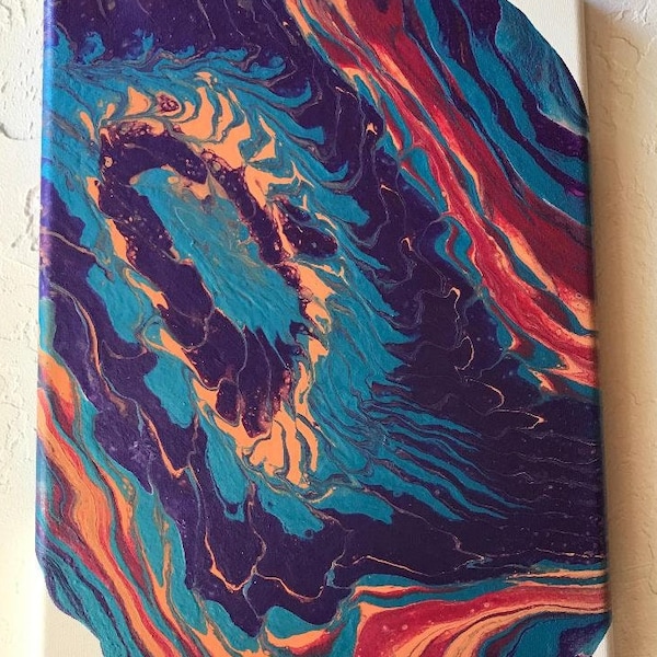 Flow Art Painting - Etsy