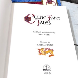 Vintage 1999 Book Celtic Fairy Tales - Illustrations Isabelle Brent - Retold by Neil Philp ...