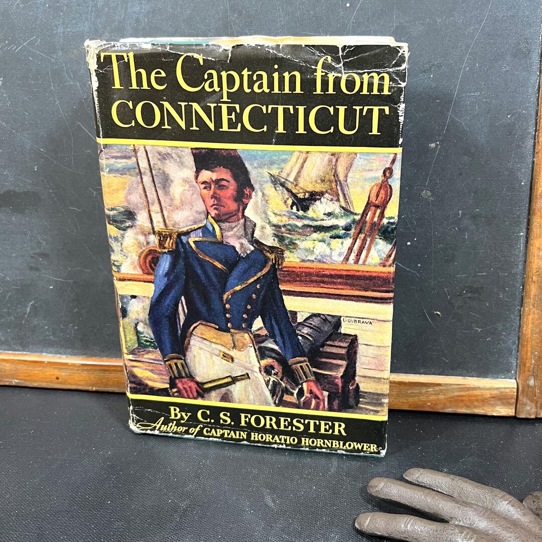 Vintage Book the Captain From Connecticut, by C.S. Forester - Etsy