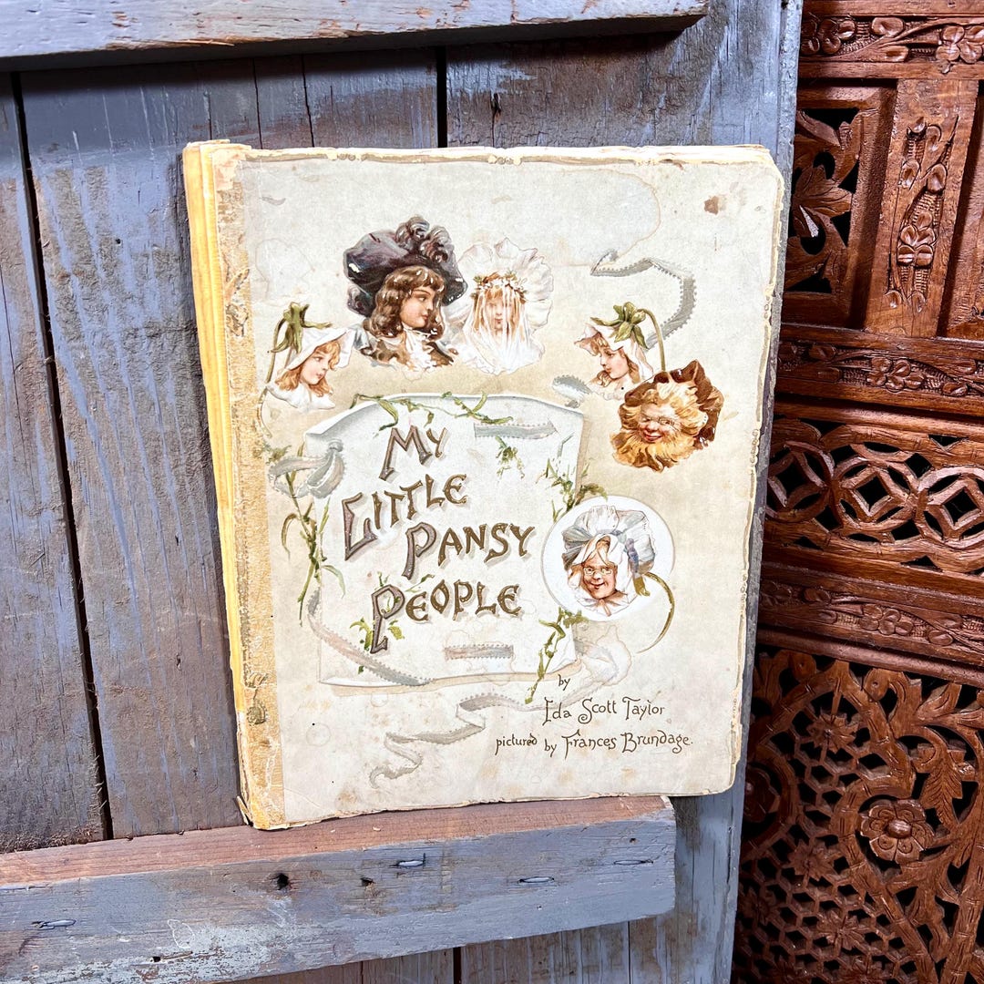 My Little Pansy People by Ida Scott Taylor Pictures by Frances Brundage ...