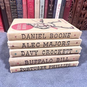 5 Adventure Western Themed Children's Books Wheeler Publishing Daniel ...