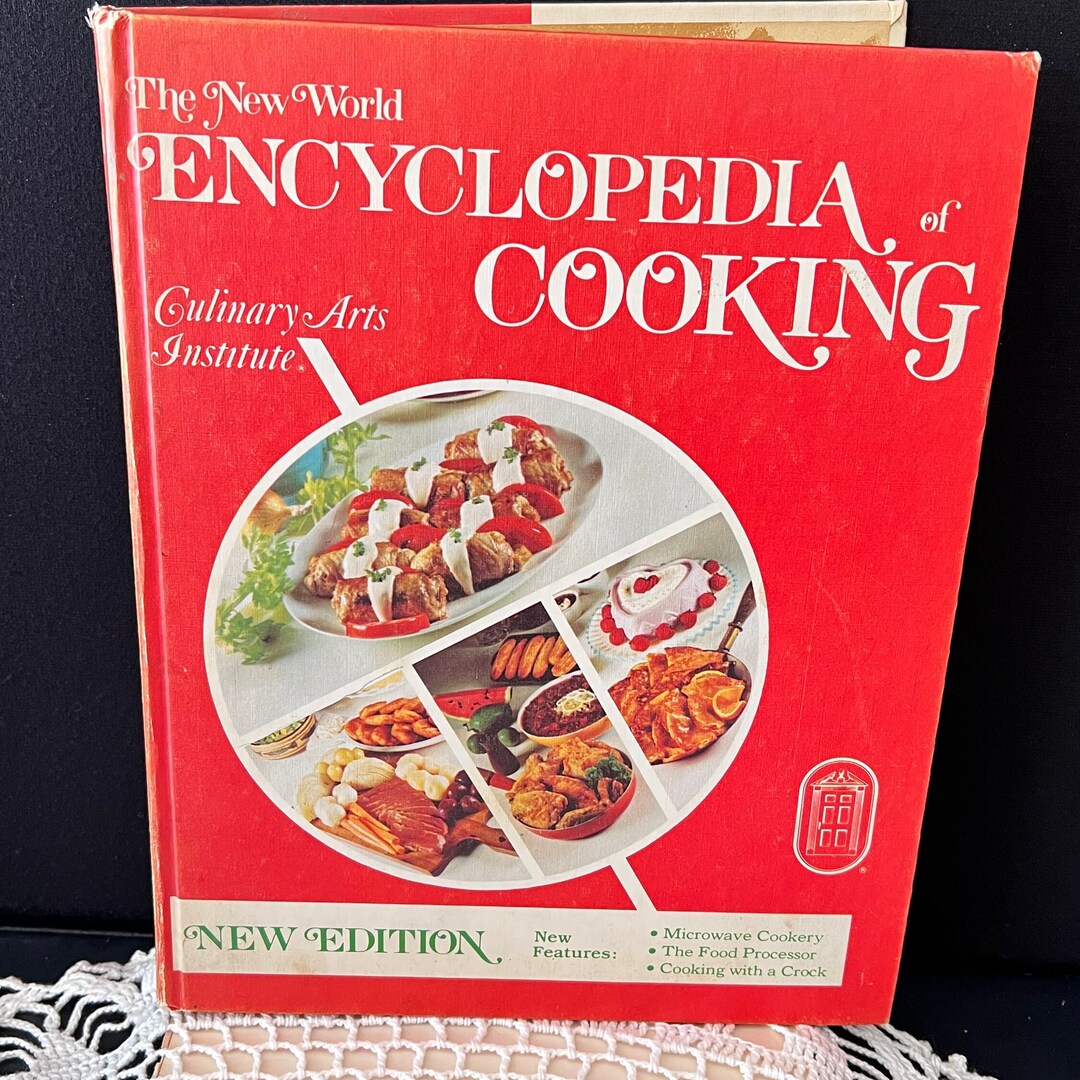 The New World Encyclopedia of Cooking Culinary Arts Institute Hardcover ...