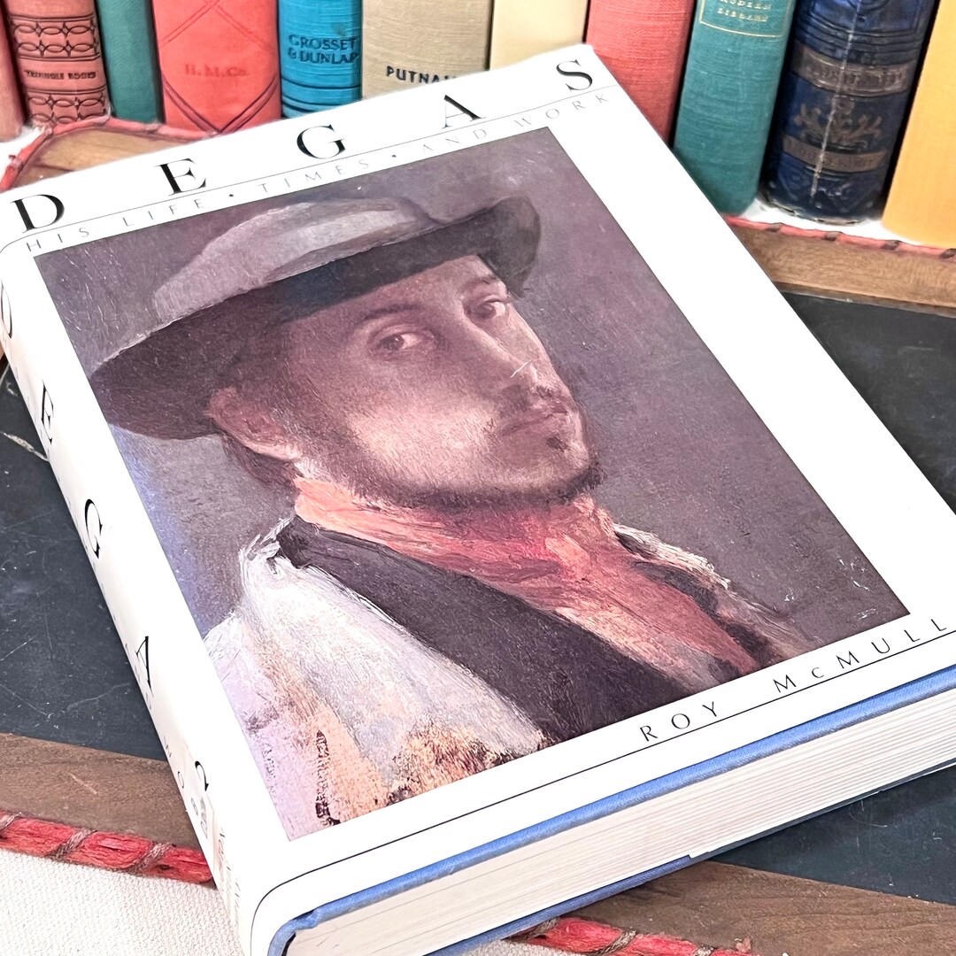 1984 Art Book on Degas His Life Times and Work - Roy Mcmullen - Vintage ...