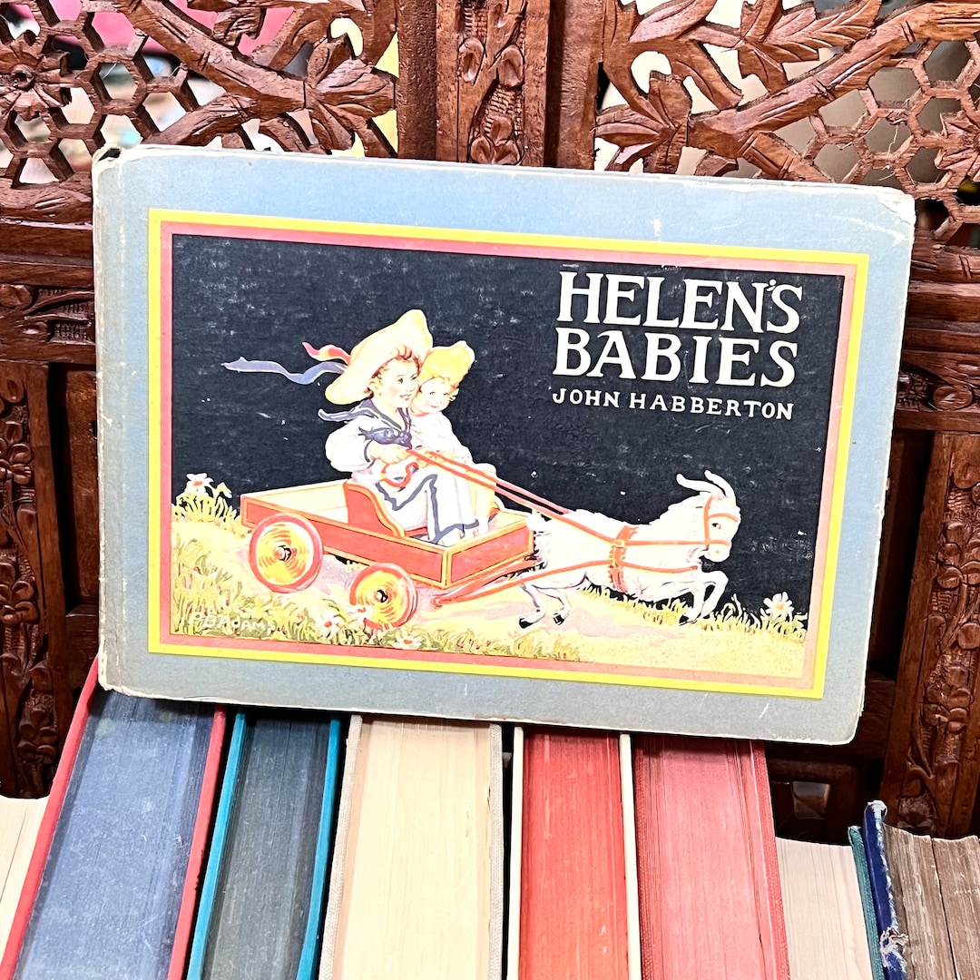 Vintage Book helen's Babies by John Habberton Illustrated by Pauline ...