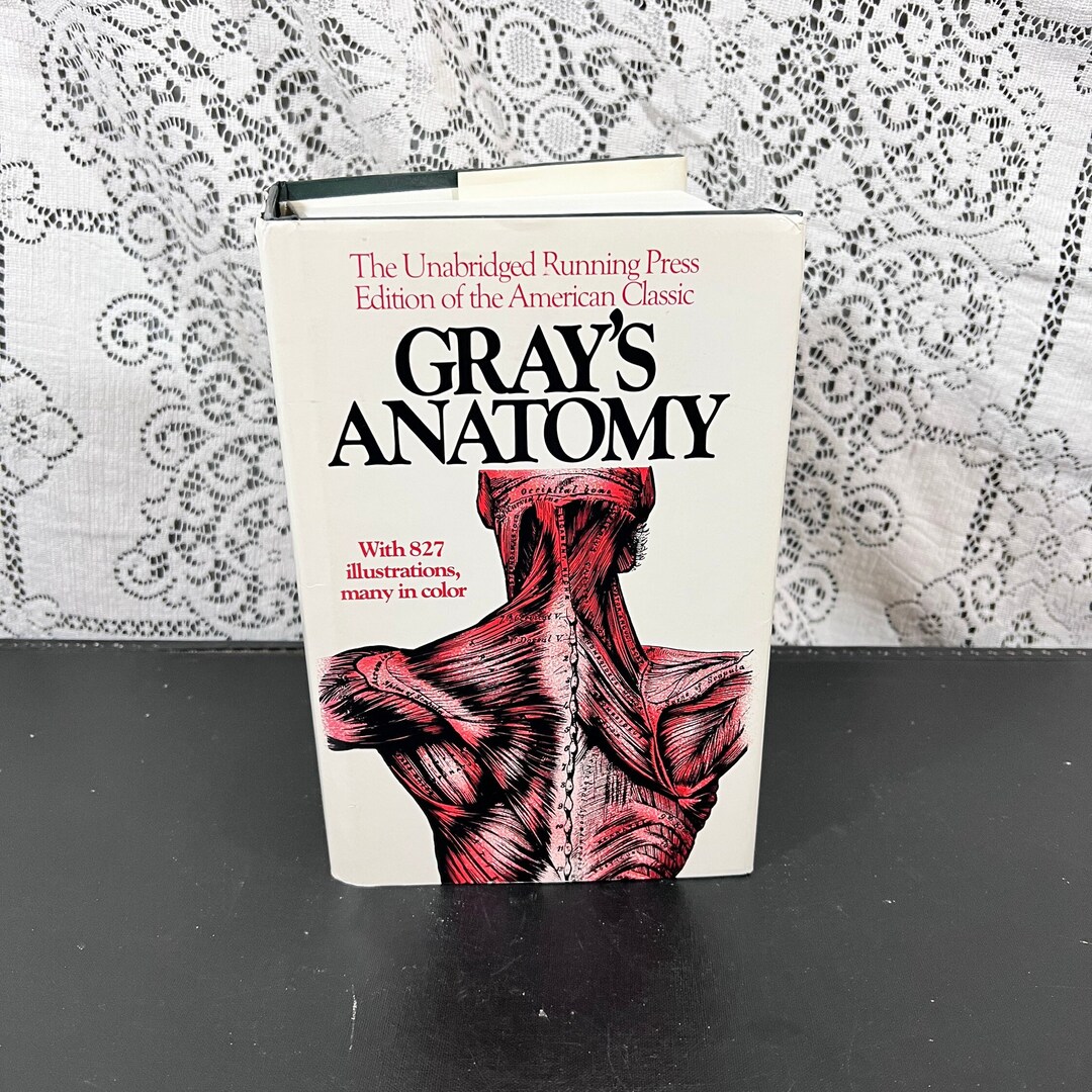 1974 Gray's Anatomy the Unabridged Running Press Edition Vintage Book ...