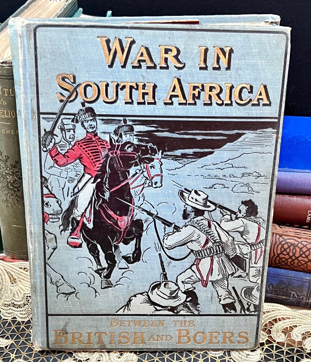 War in South Africa Between the British and Boers RARE Salesman Sample ...