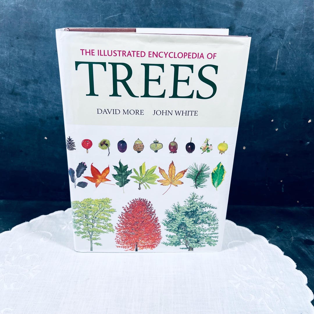 The Illustrated Encyclopedia of Trees Vintage Book - Reference Arborist ...