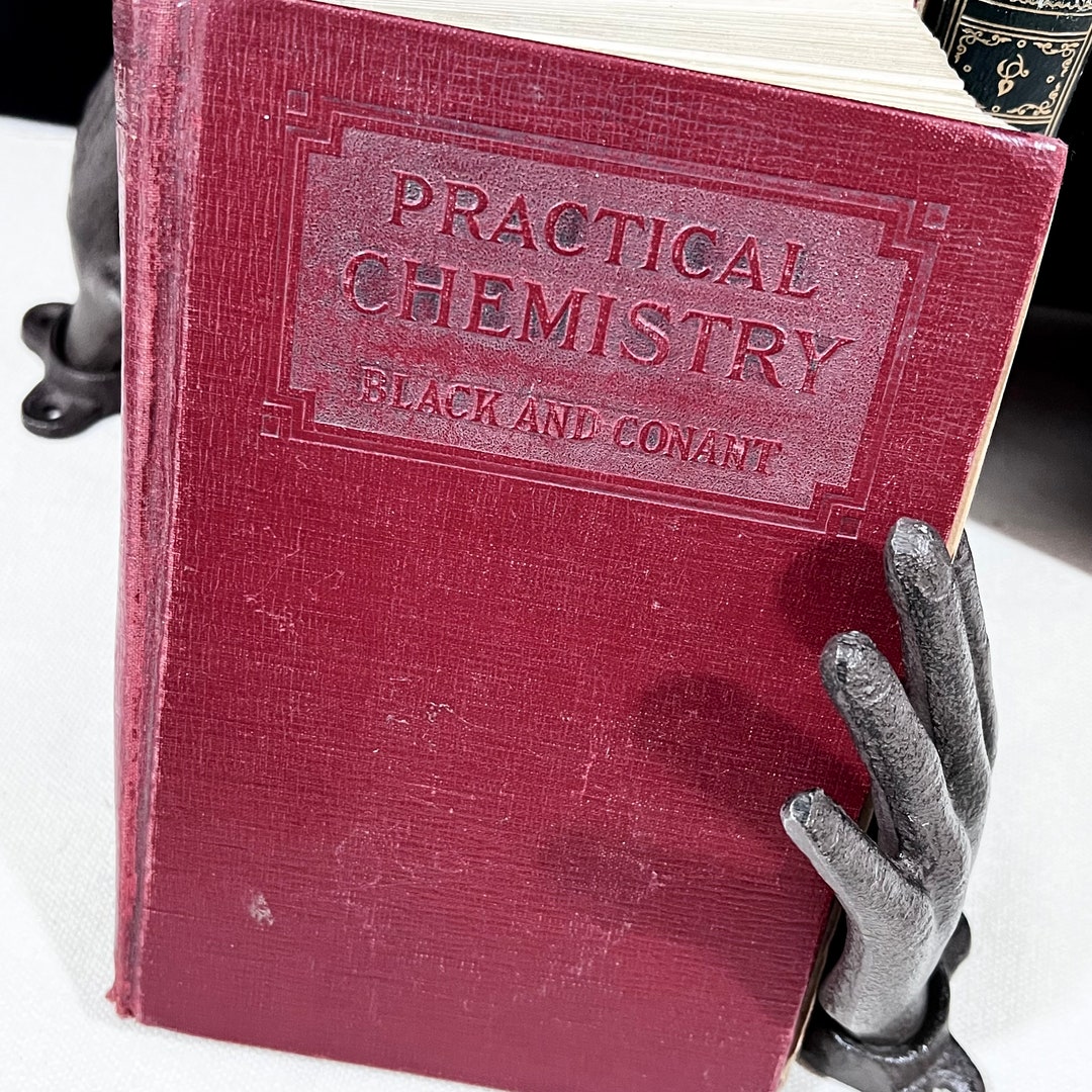 1930's Vintage Science School Book Practical Chemistry Reference Text ...