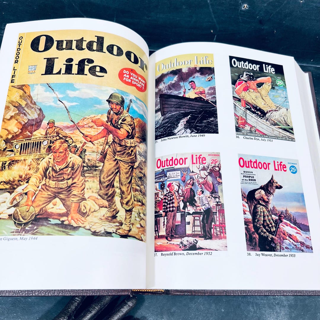 1982 A Treasury of Outdoor Life (magazine) Vintage Hardcover Book - Etsy