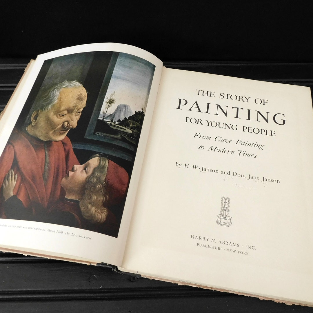 Art Book 1952 the Story of Painting for Young People From Cave Painting ...