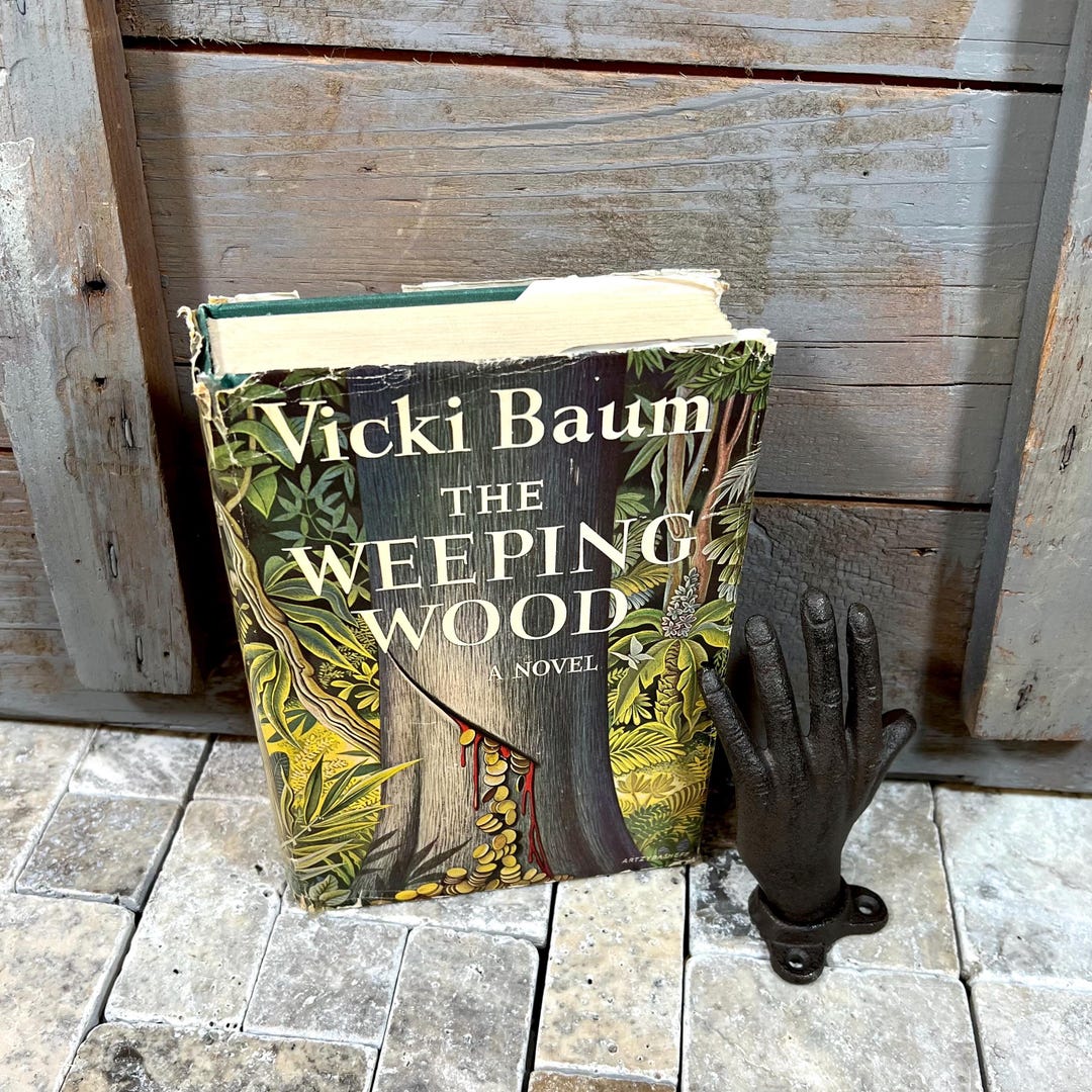 The Weeping Wood 1943 Vintage Book Story of Rubber by Author of Grand ...
