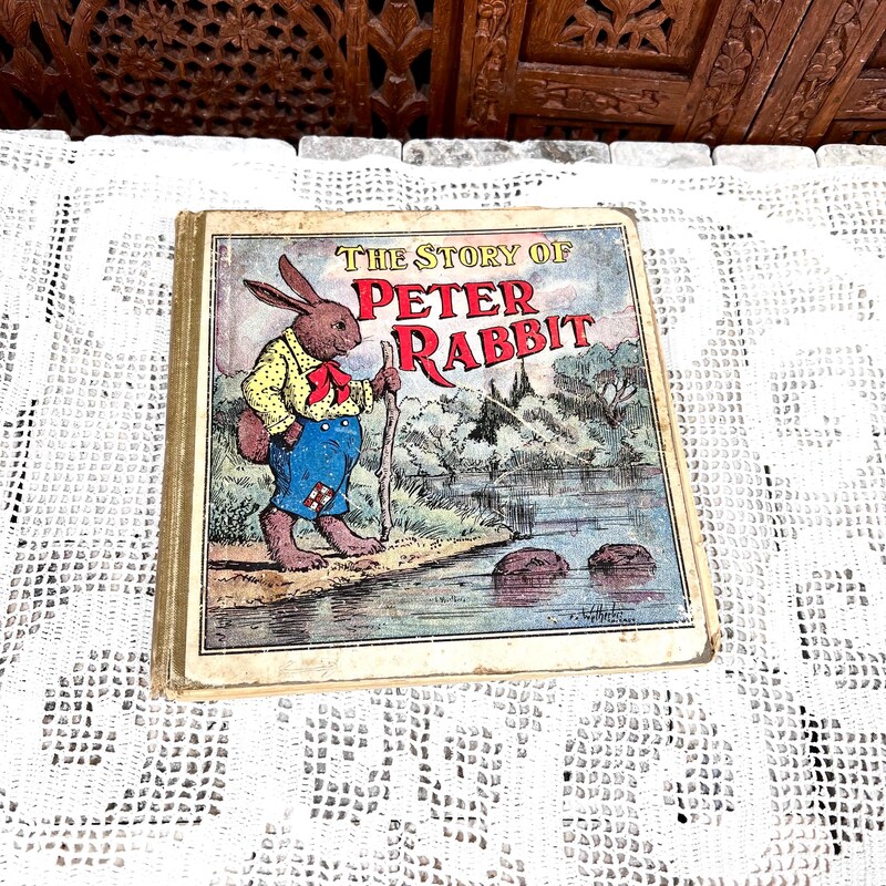 Antique Story Book - Etsy