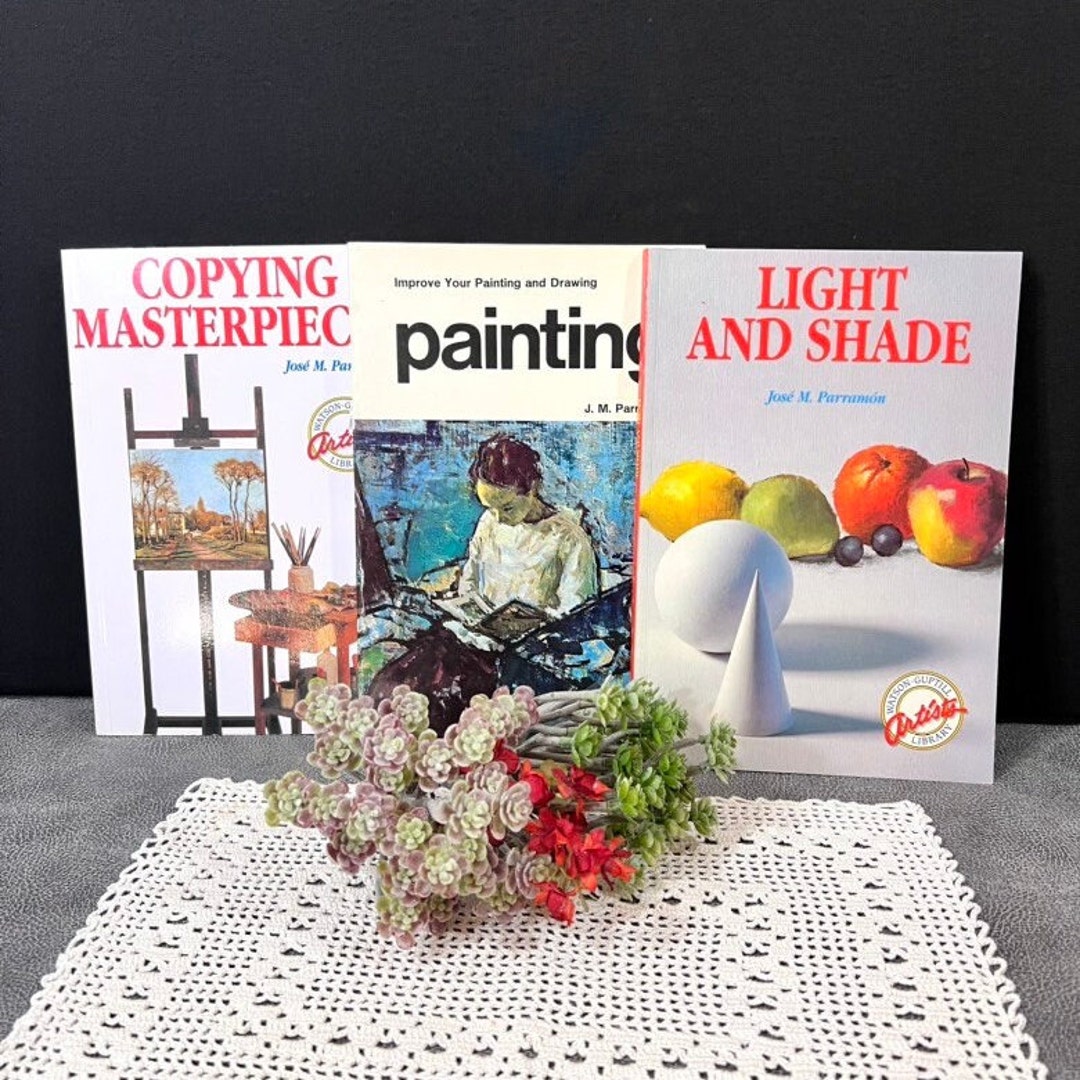 3 Vintage How to Instructional Art Books Vintage Titles - Etsy