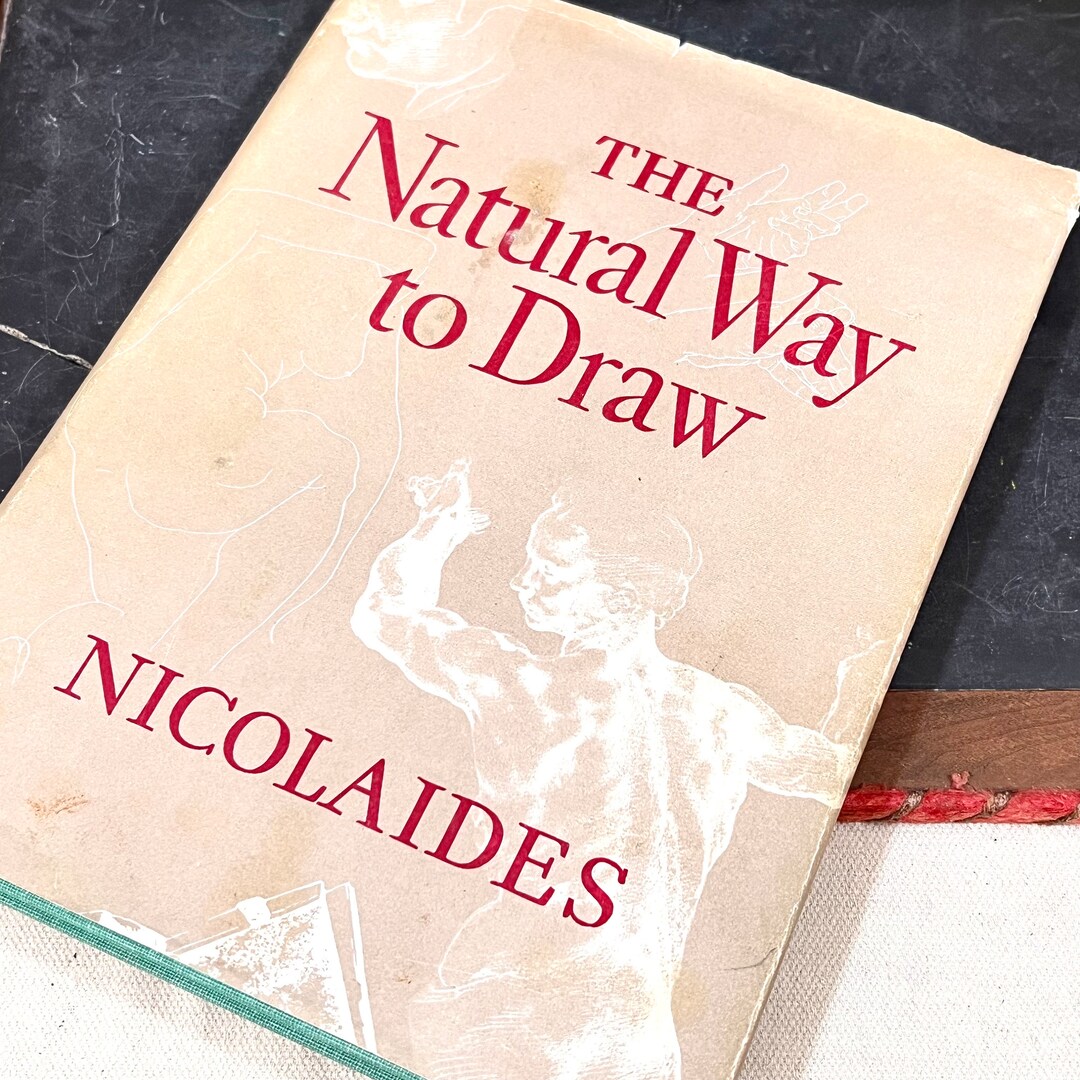 1941 Vintage Artist How to Art Book the Natural Way to Draw by Kimon ...