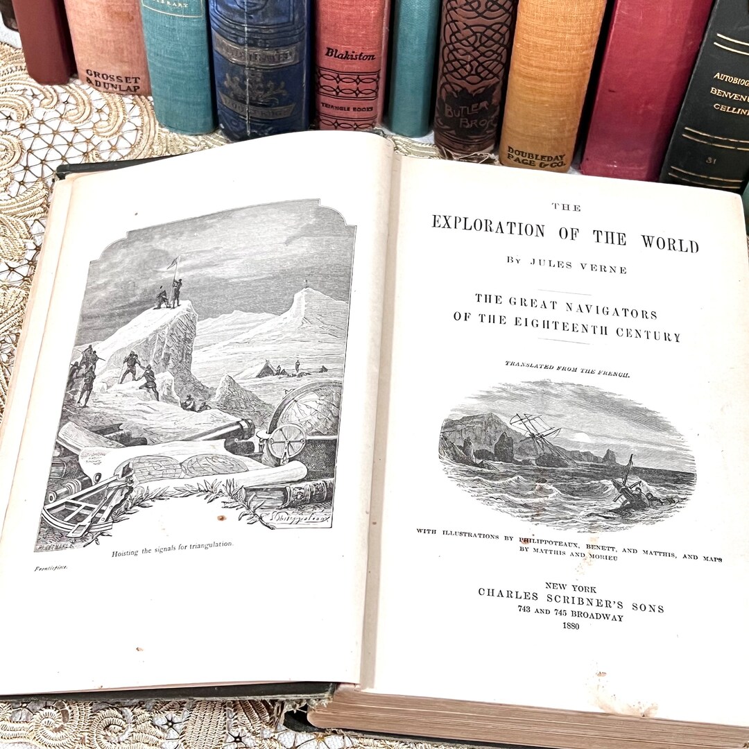Jules Verne the Exploration of the World the Great Navigators of the ...