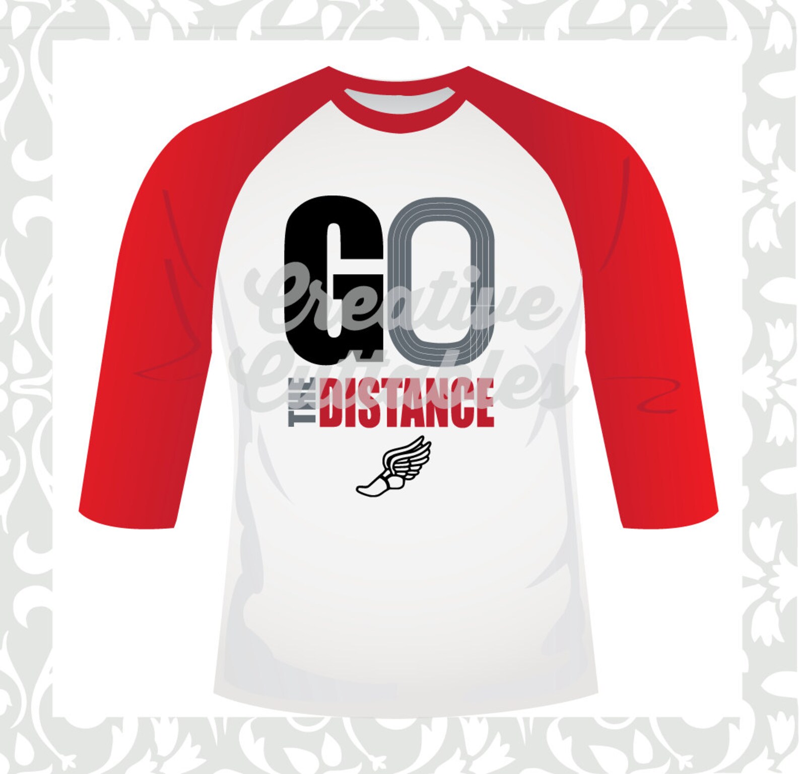 SVG Track and Field Go the Distance Running for Silhouette or Other ...