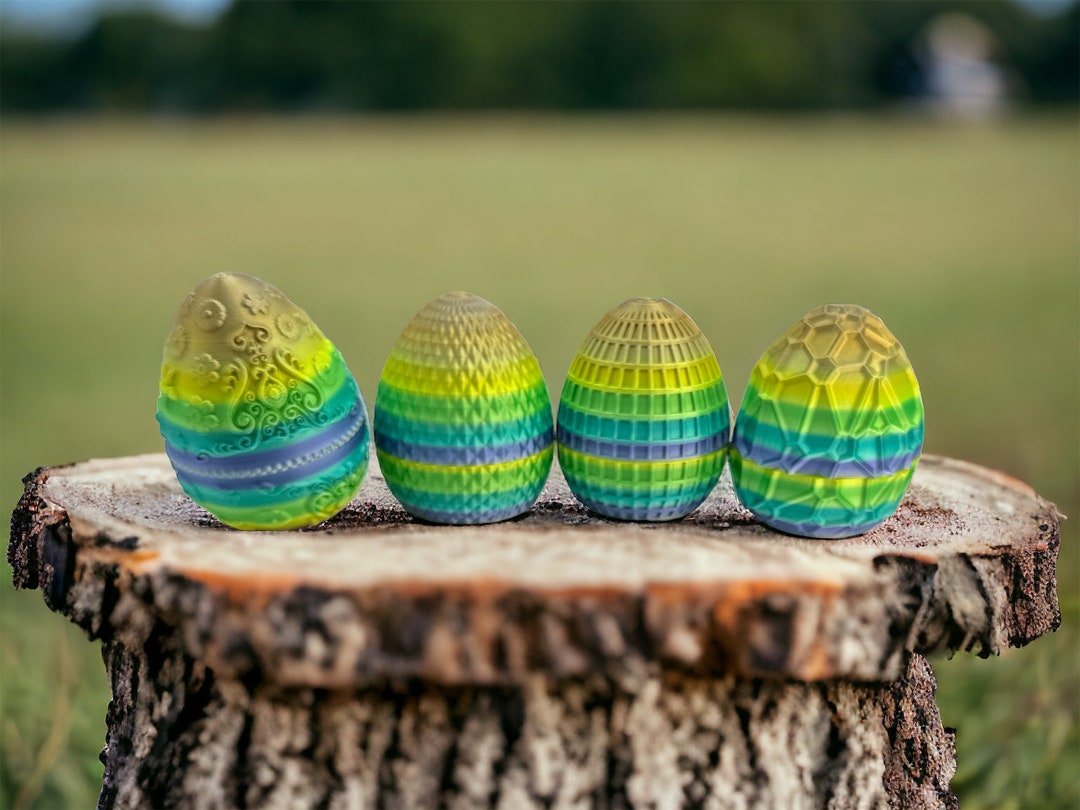 Easter Eggs, 3D Printed Egg Container, Fillable Easter Egg, Empty ...