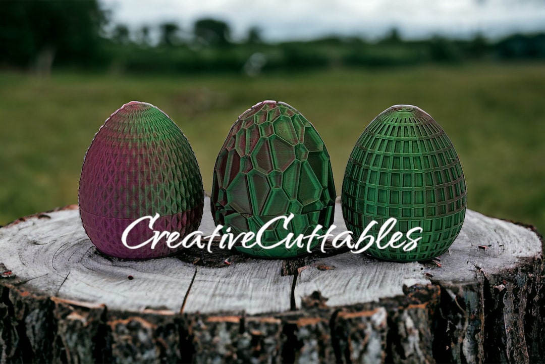 Easter Egg, 3D Printed Egg Container, Fillable Easter Egg, Empty ...