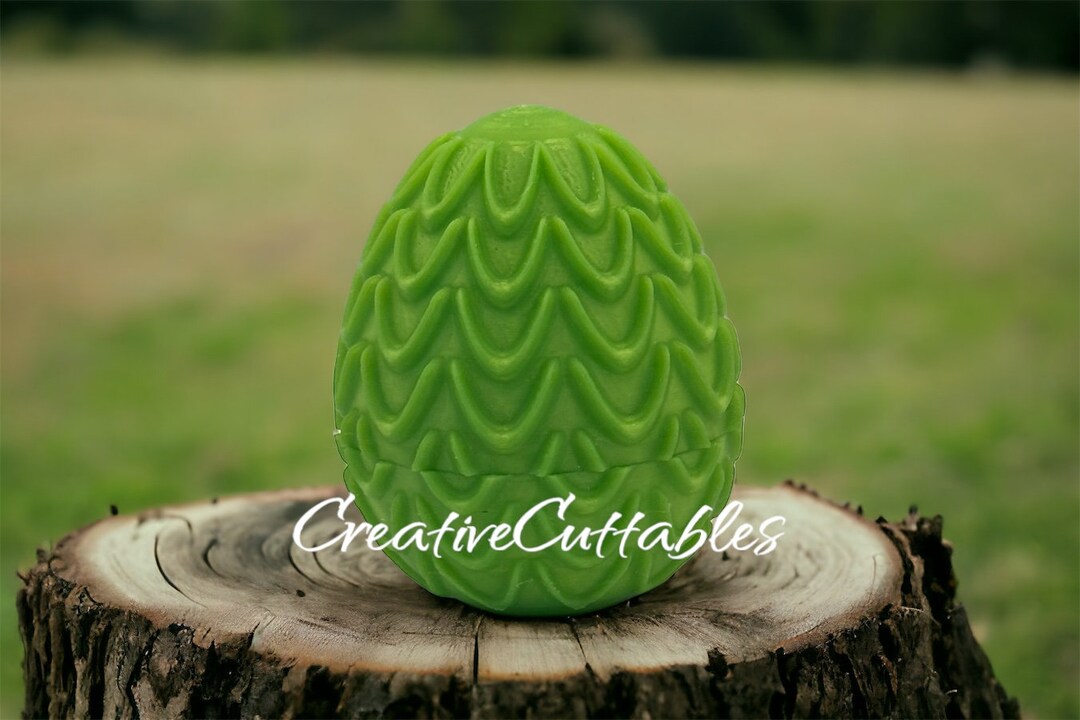 Easter Egg, 3D Printed Egg Container, Fillable Easter Egg, Custom Empty ...