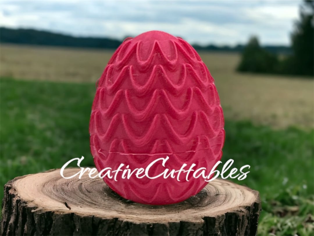 3D Printed Egg Container, Fillable Easter Egg, Custom Threaded Easter ...