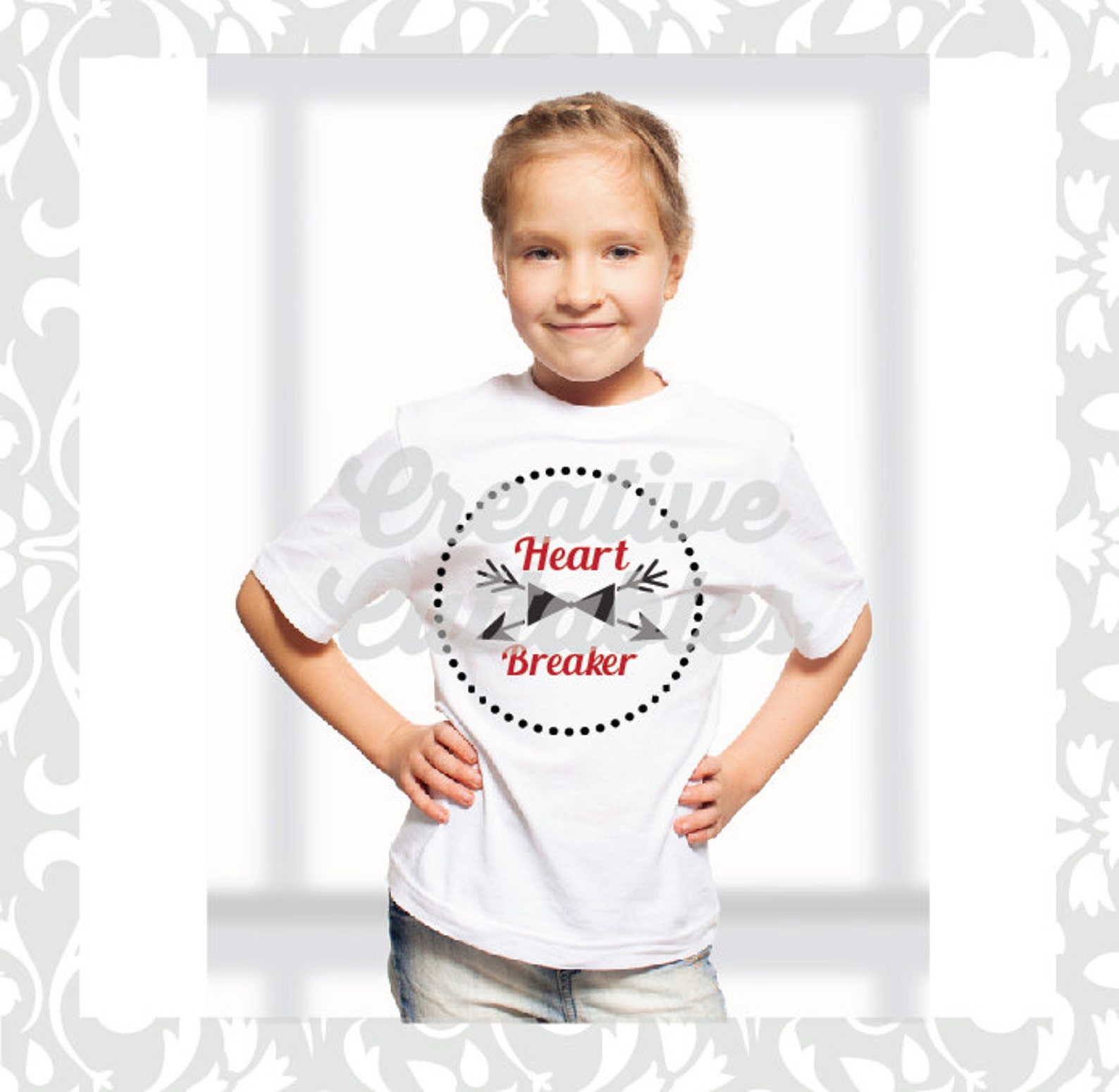Valentine SVG Heart Breaker Designs for Silhouette or Other Craft ...