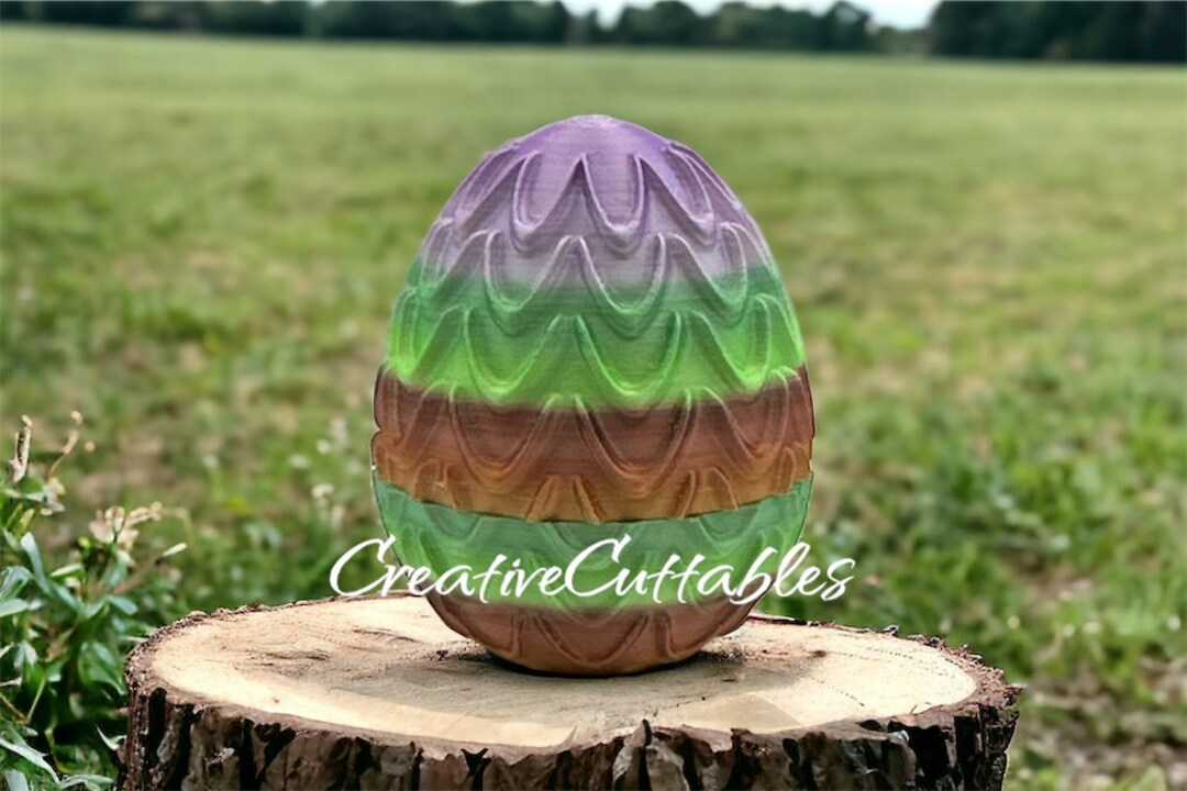 Easter Eggs, 3D Printed Egg Container, Fillable Easter Egg, Custom ...