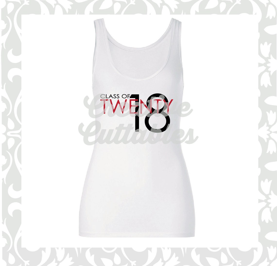 Senior SVG Class of 2018 Graduation for Silhouette or Other Craft ...