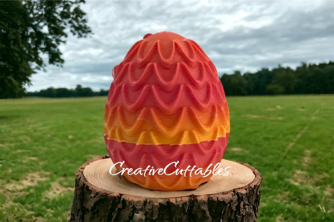 3D Printed Egg Container, Fillable Easter Egg, Empty Threaded Easter ...