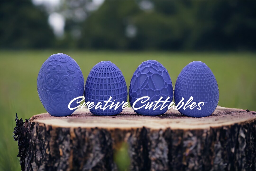 Easter Egg, 3D Printed Egg Container, Fillable Easter Egg, Empty ...