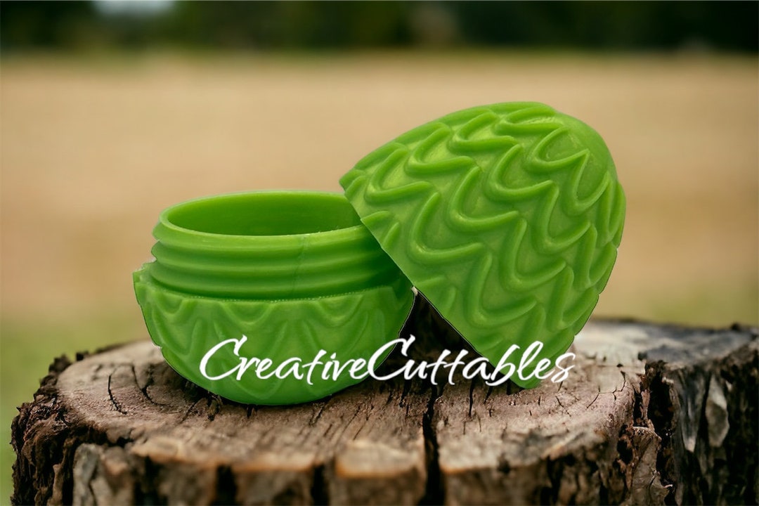 Easter Egg, 3D Printed Egg Container, Fillable Easter Egg, Custom Empty ...