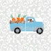 Easter Carrot Truck SVG Bunny Silhouette or Other Craft Cutters (.svg ...