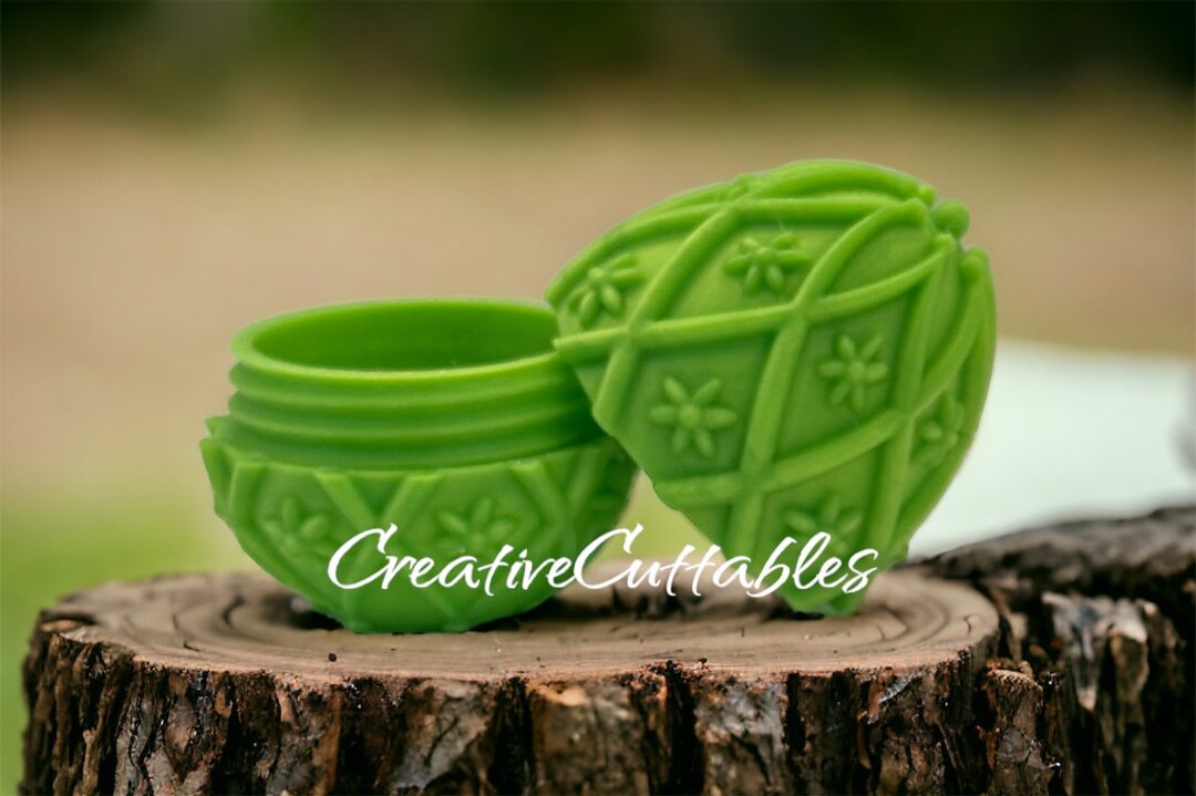 Easter Egg, 3D Printed Egg Container, Fillable Easter Egg, Custom Empty ...