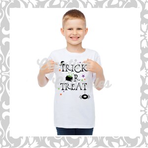 Halloween SVG Trick or Treat Witch Spider for Silhouette or Other Craft ...