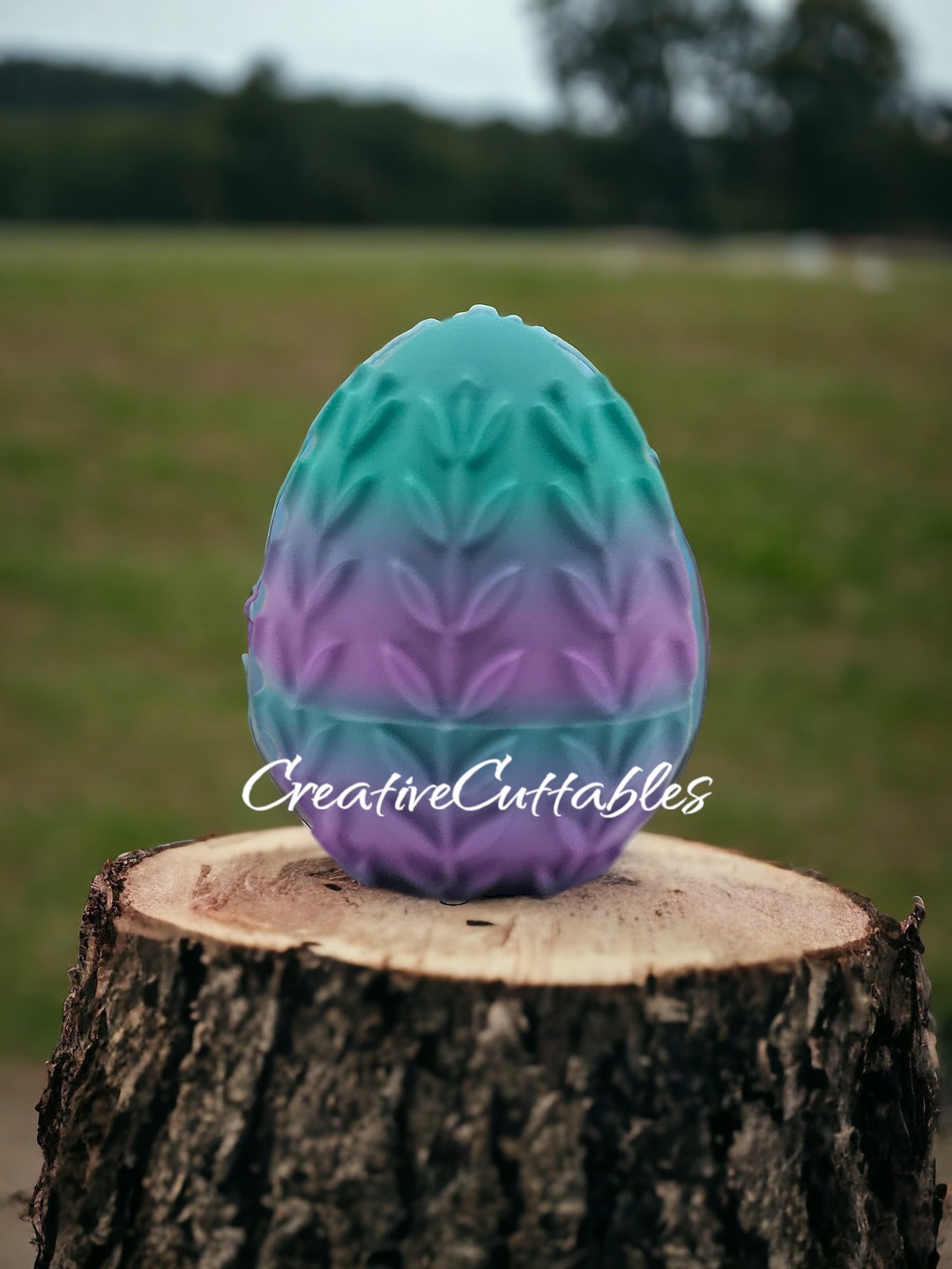 3D Printed Egg Container, Fillable Easter Egg, Custom, Threaded, Style ...