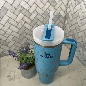 Engraved 40oz Stanley Style Quencher Tumbler Pool, Swimming, Float - Etsy