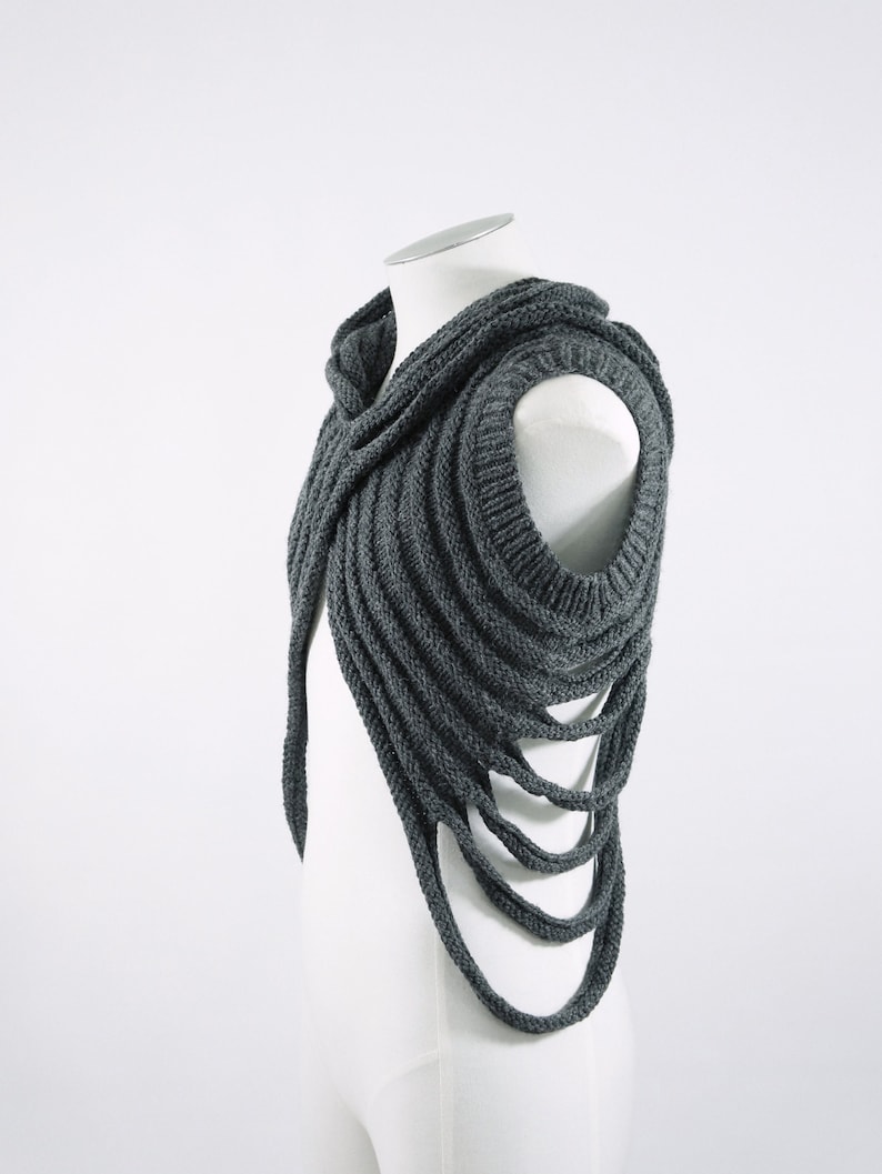 Post Apocalyptic Vest Knitting Pattern Zombie - Etsy