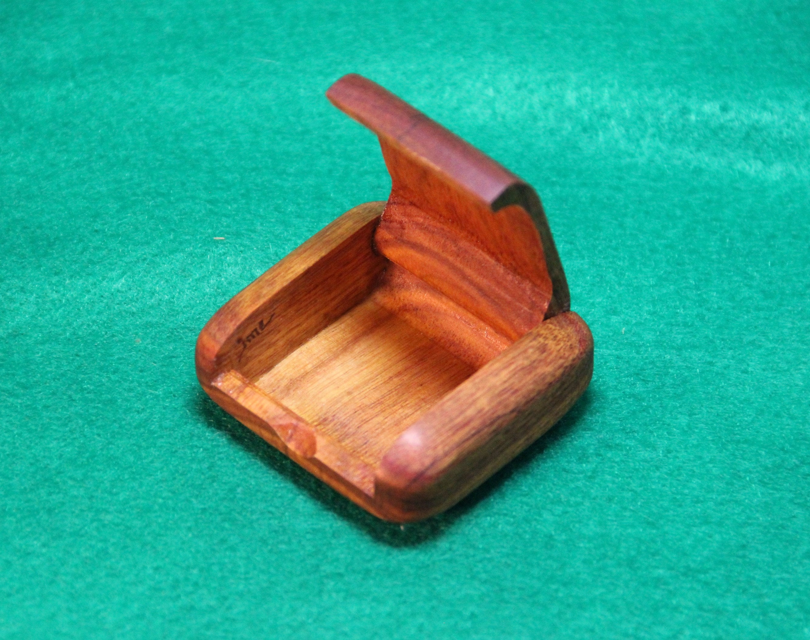 Wooden Rosary Box, for Smaller Rosaries, Pocket Box, Hand Made ...