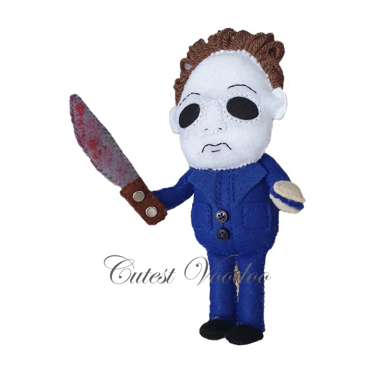 PDF PATTERN. Michael Myers Halloween Horror Toy Felt Pattern - Etsy